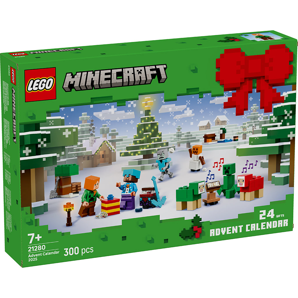 LEGO® Minecraft® Julekalender 2025 – Lirum Larum Leg