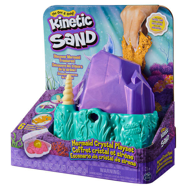 Kinetic Sand, Magisk sand - Havfrue krystal - Lirum Larum Leg