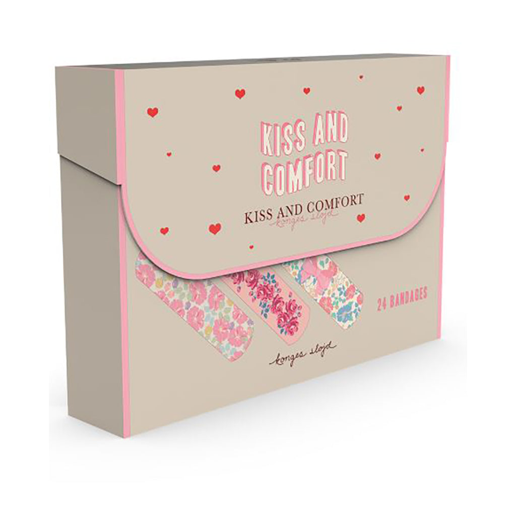Konges Sløjd plaster, Kiss and comfort - Pink mix – Lirum Larum Leg